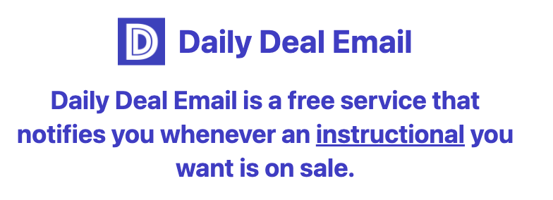 Daily Deal Email